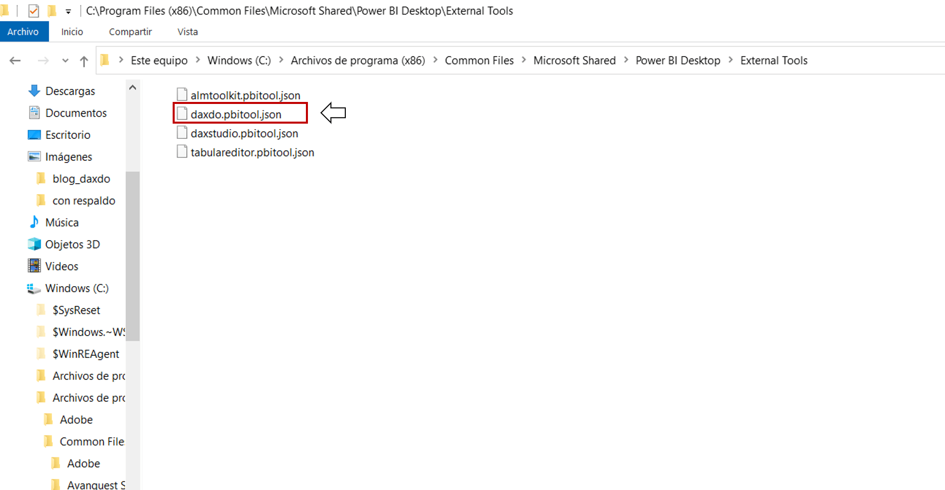 DAX.do como herramienta externa de Power Bi Desktop – Bottonline